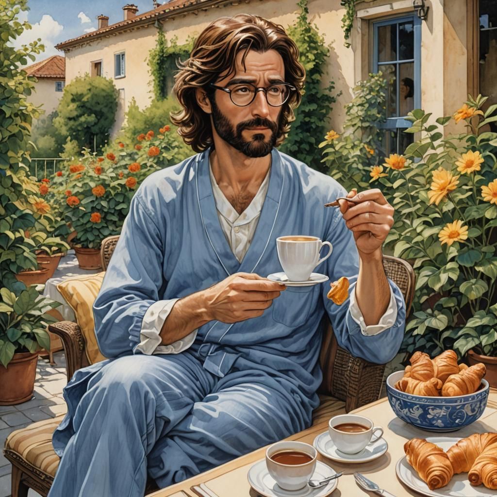 More coffee... please... - AI Generated Artwork - NightCafe Creator