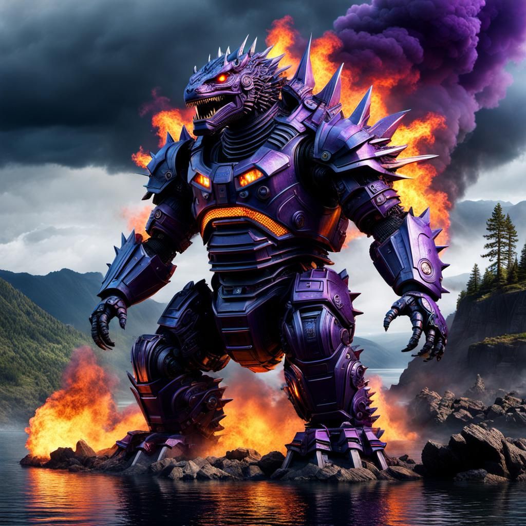 Godzilla Enabled - AI Generated Artwork - NightCafe Creator