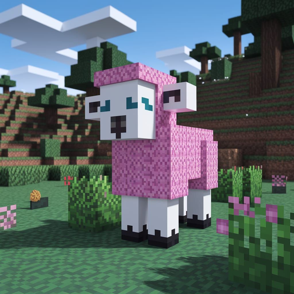 Minecraft lamb - Minecraft lamb