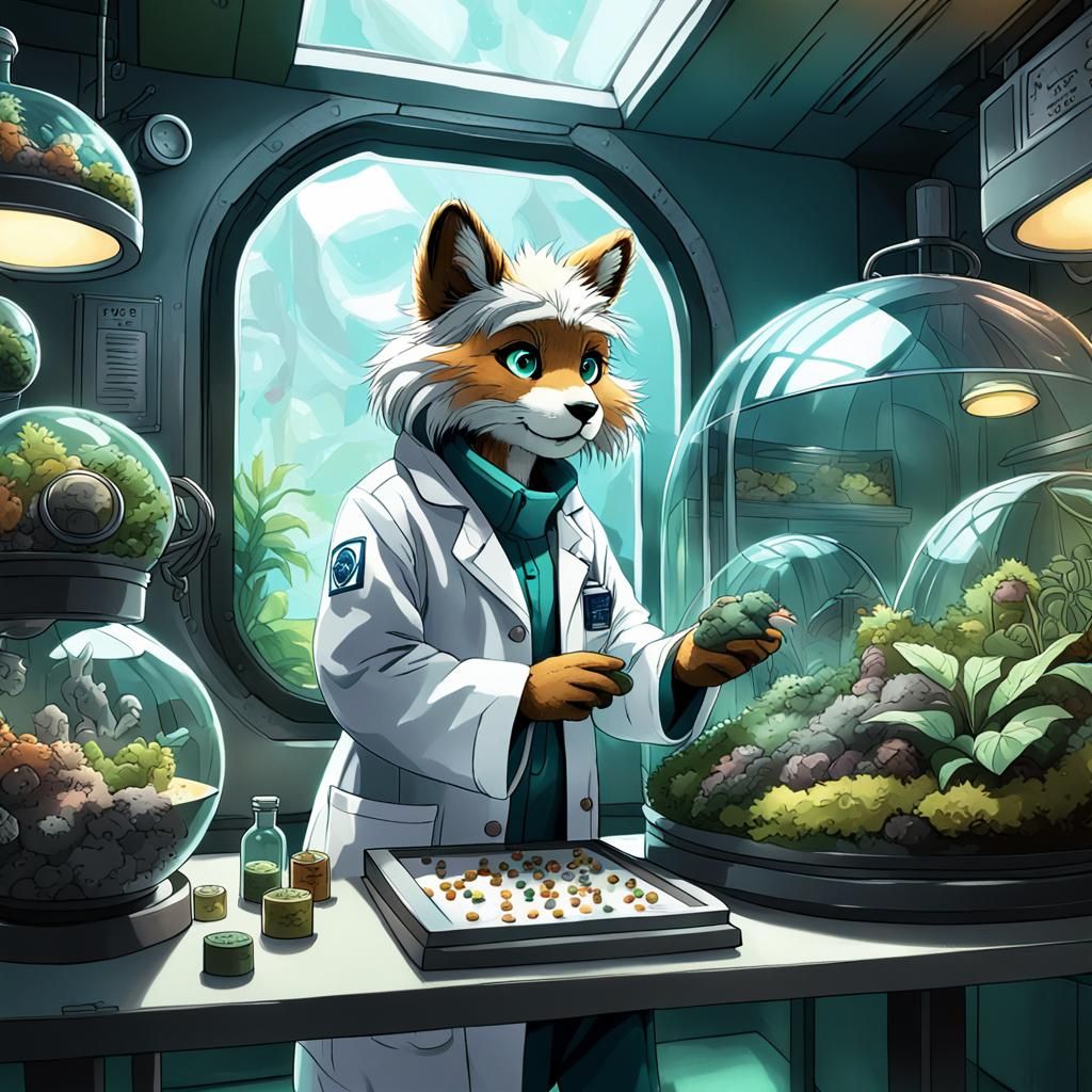 Furry researcher - AI Generated Artwork - NightCafe Creator
