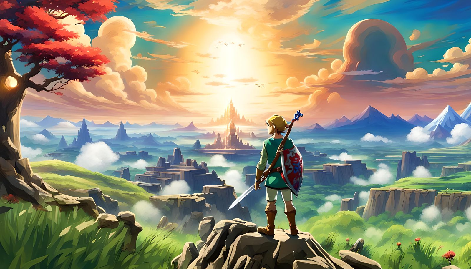 Zelda world V.1.1 - AI Generated Artwork - NightCafe Creator