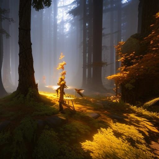 Shadows, by artist Brian Froud - AI Generated Artwork - NightCafe Creator