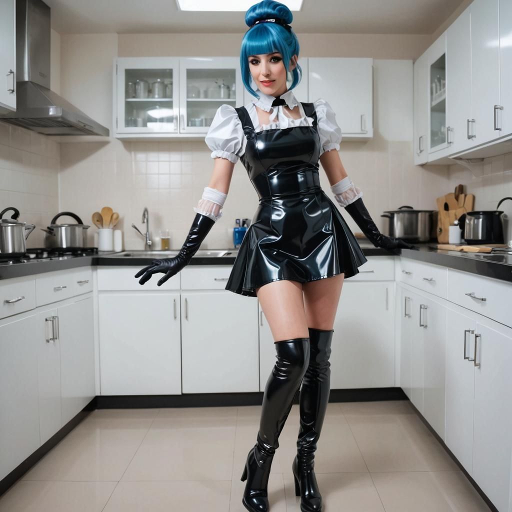 Cosplay Maid - AI Generated Artwork - NightCafe Creator