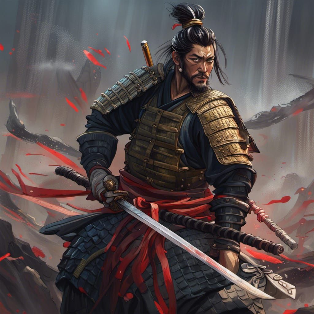 Samurai - AI Generated Artwork - NightCafe Creator