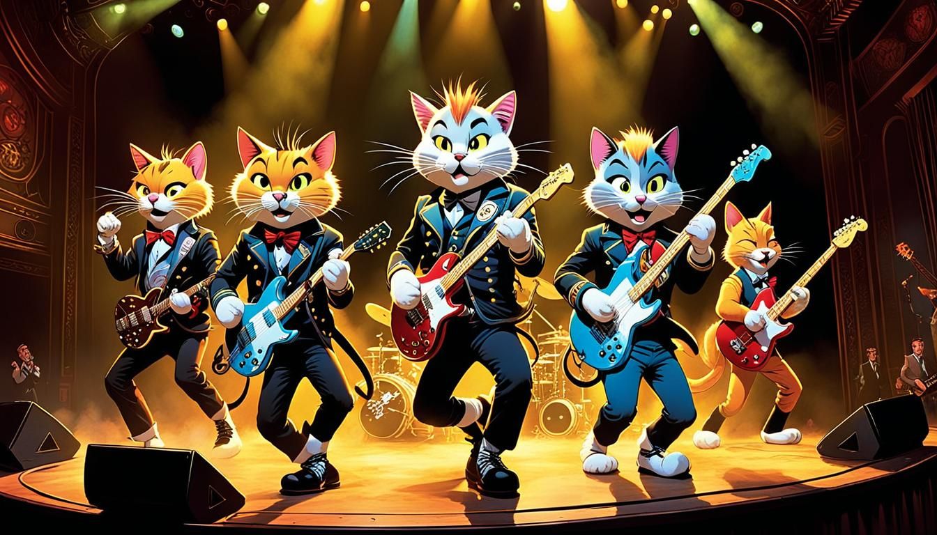 by William Hanna & Joseph Barbera: Top Cat & friends, characterized as ...