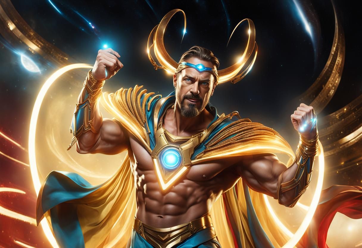 Cosmic Avatar of Abstract Gaucheness - AI Generated Artwork - NightCafe ...