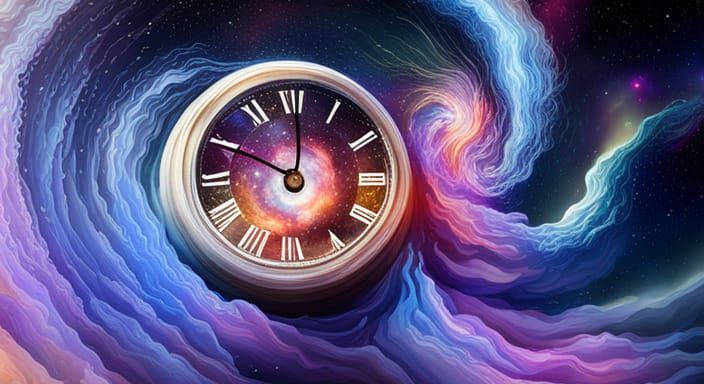 Time and Space - AI Generated Artwork - NightCafe Creator