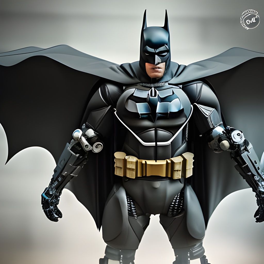 Batman Cybernetic Armor - AI Generated Artwork - NightCafe Creator