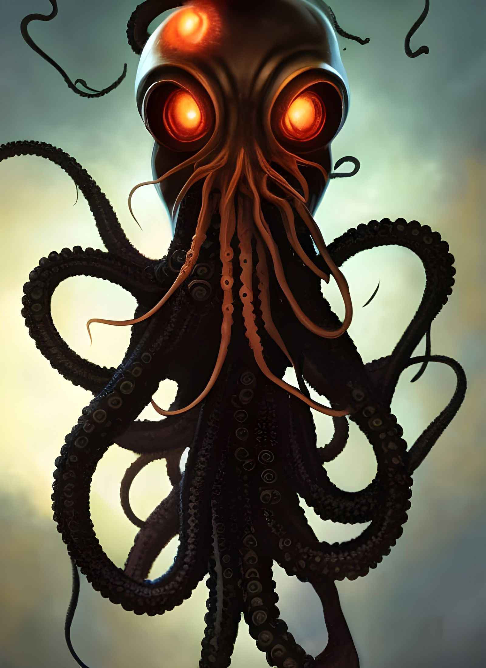 Alien Octopus - AI Generated Artwork - NightCafe Creator