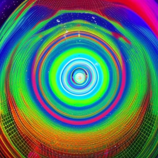 rainbow vortex - AI Generated Artwork - NightCafe Creator