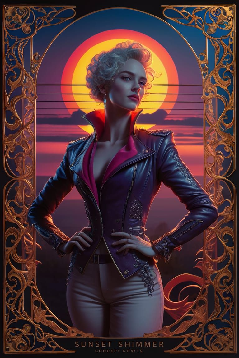 NOT Sunset Shimmer - AI Generated Artwork - NightCafe Creator