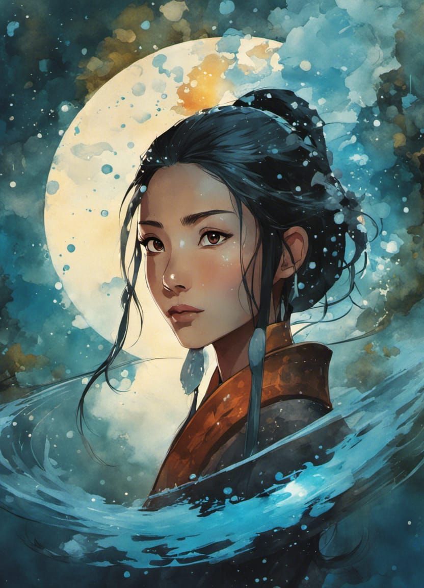Waterbender - AI Generated Artwork - NightCafe Creator