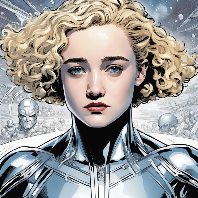 Julia Garner will portray Shalla-Bal as the Silver Surfer in 2025 - AI ...