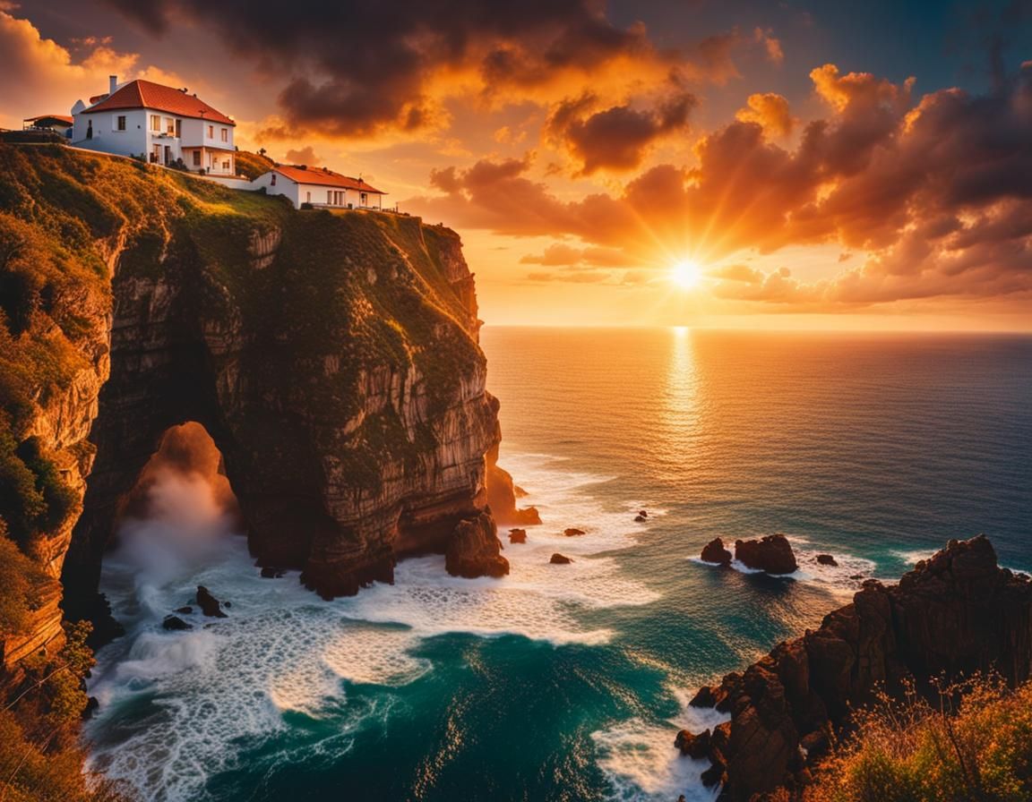 Stunning panoramic view - AI Generated Artwork - NightCafe Creator