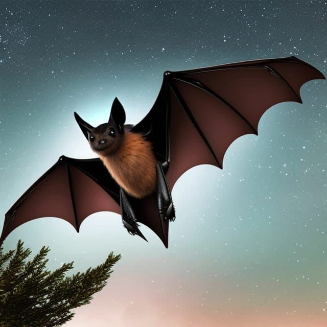 Cute Bat - AI Generated Artwork - NightCafe Creator
