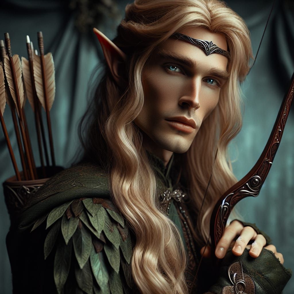 Elven Ranger - AI Generated Artwork - NightCafe Creator