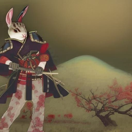 Rabbit sensei - AI Generated Artwork - NightCafe Creator
