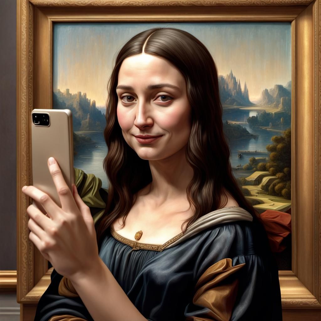Mona Lisa - AI Generated Artwork - NightCafe Creator