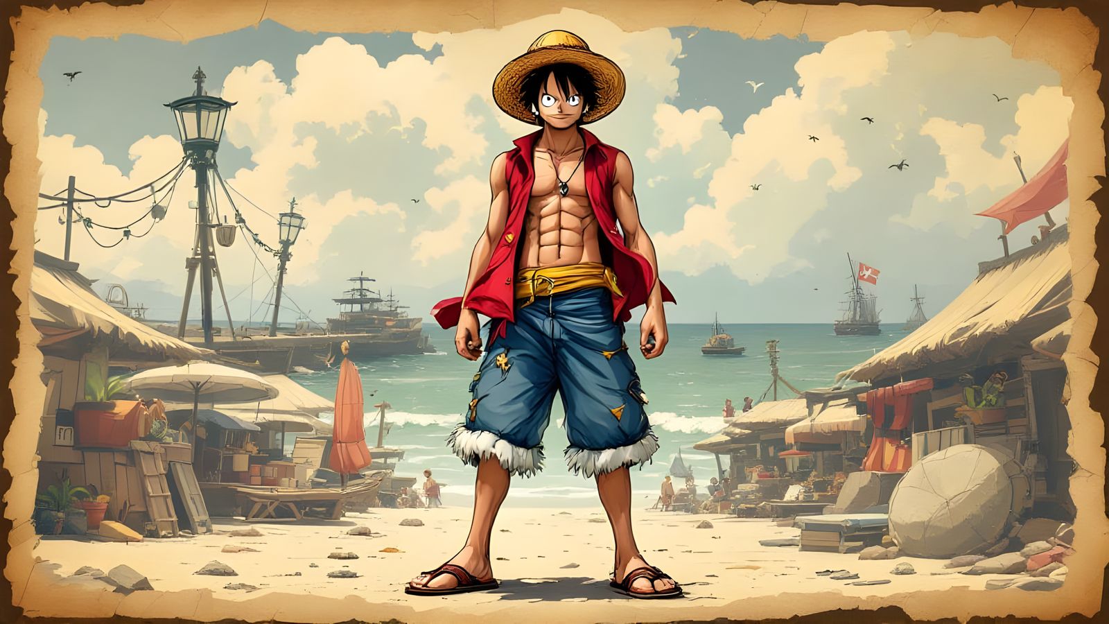Monkey D. Luffy - Monkey D. Luffy