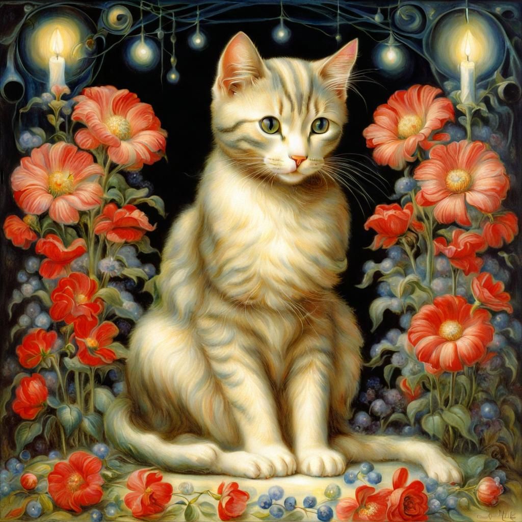 Jean Delville - AI Generated Artwork - NightCafe Creator