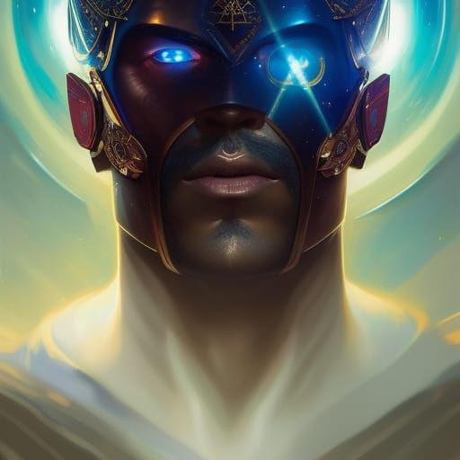 Cosmic Cyborg - AI Generated Artwork - NightCafe Creator