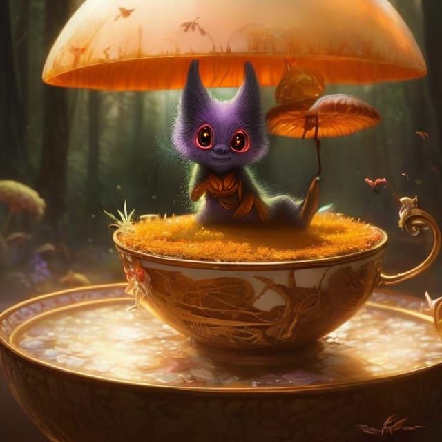 Me? Pee in da Fountain? Nuuuuuu - AI Generated Artwork - NightCafe Creator