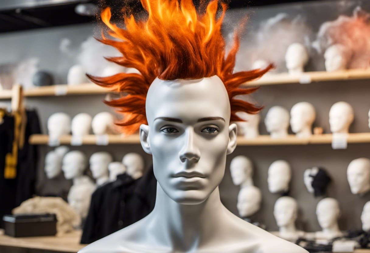 Hell Toupee - AI Generated Artwork - NightCafe Creator