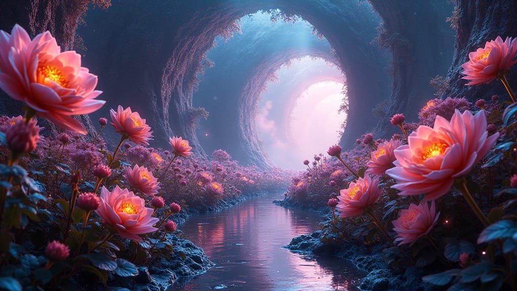 Quantum Garden - Cosmic Quantum Oasis