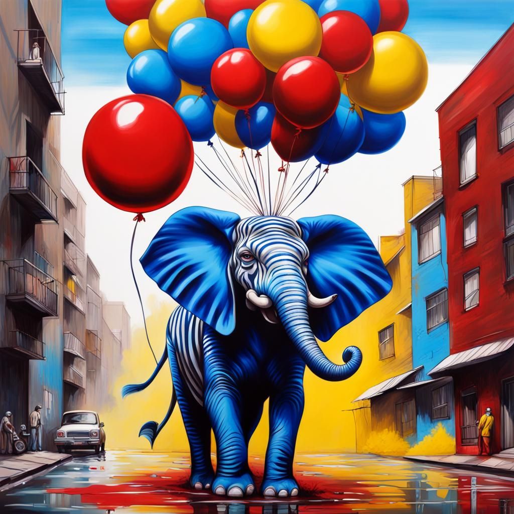 Proud elephant - AI Generated Artwork - NightCafe Creator