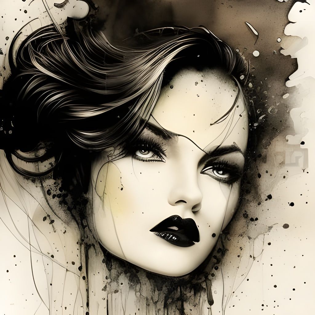 The world of pretty Faces - AI Generated Artwork - NightCafe Creator