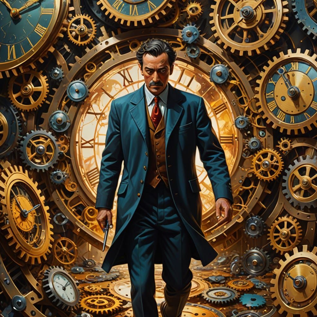 Backwards Through Time - Timeless Surrealism in Dreamlike O...