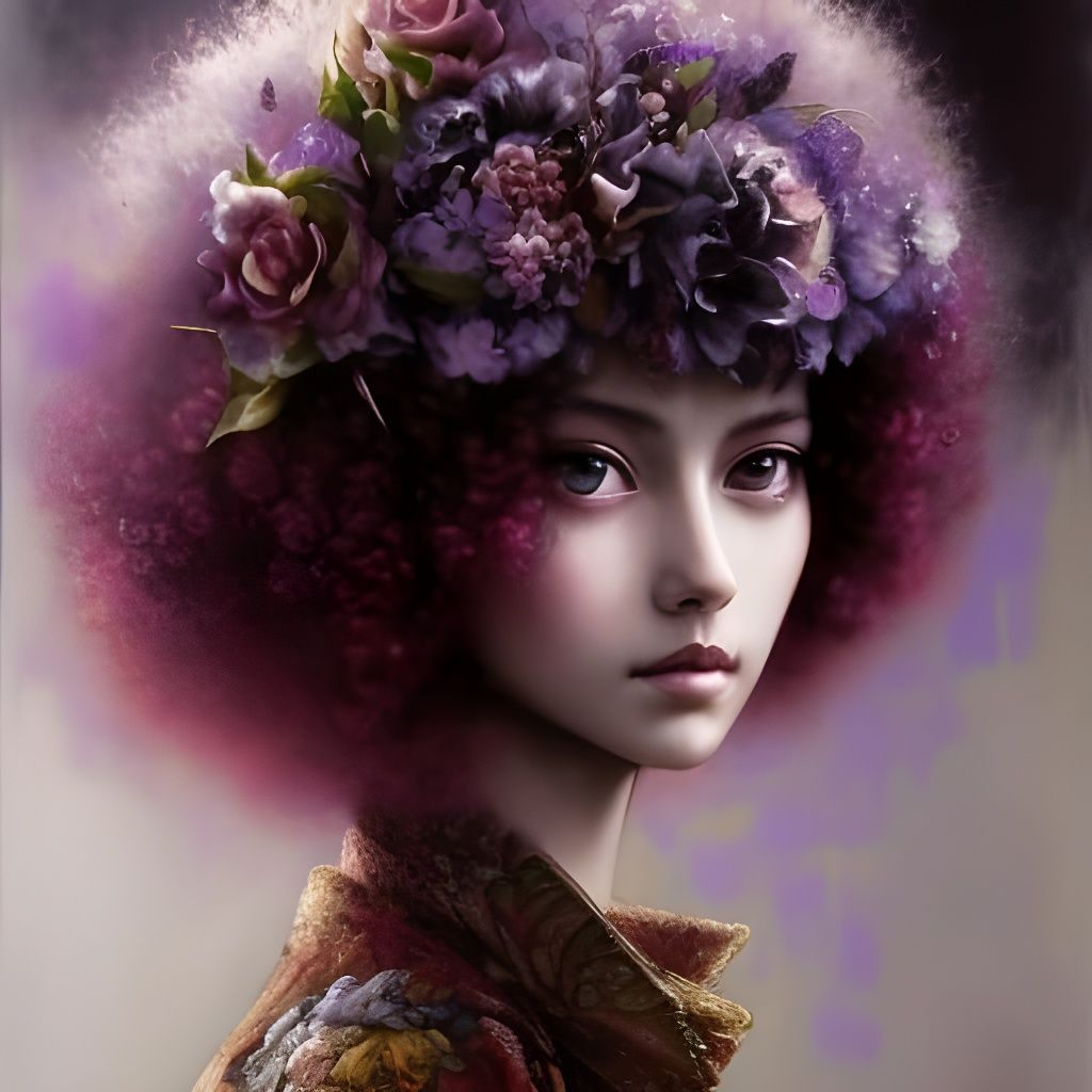 Violet - AI Generated Artwork - NightCafe Creator