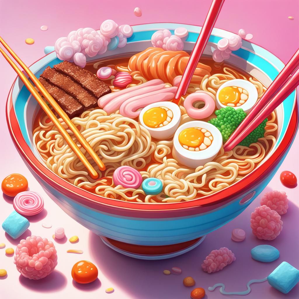Delicious ramen - AI Generated Artwork - NightCafe Creator