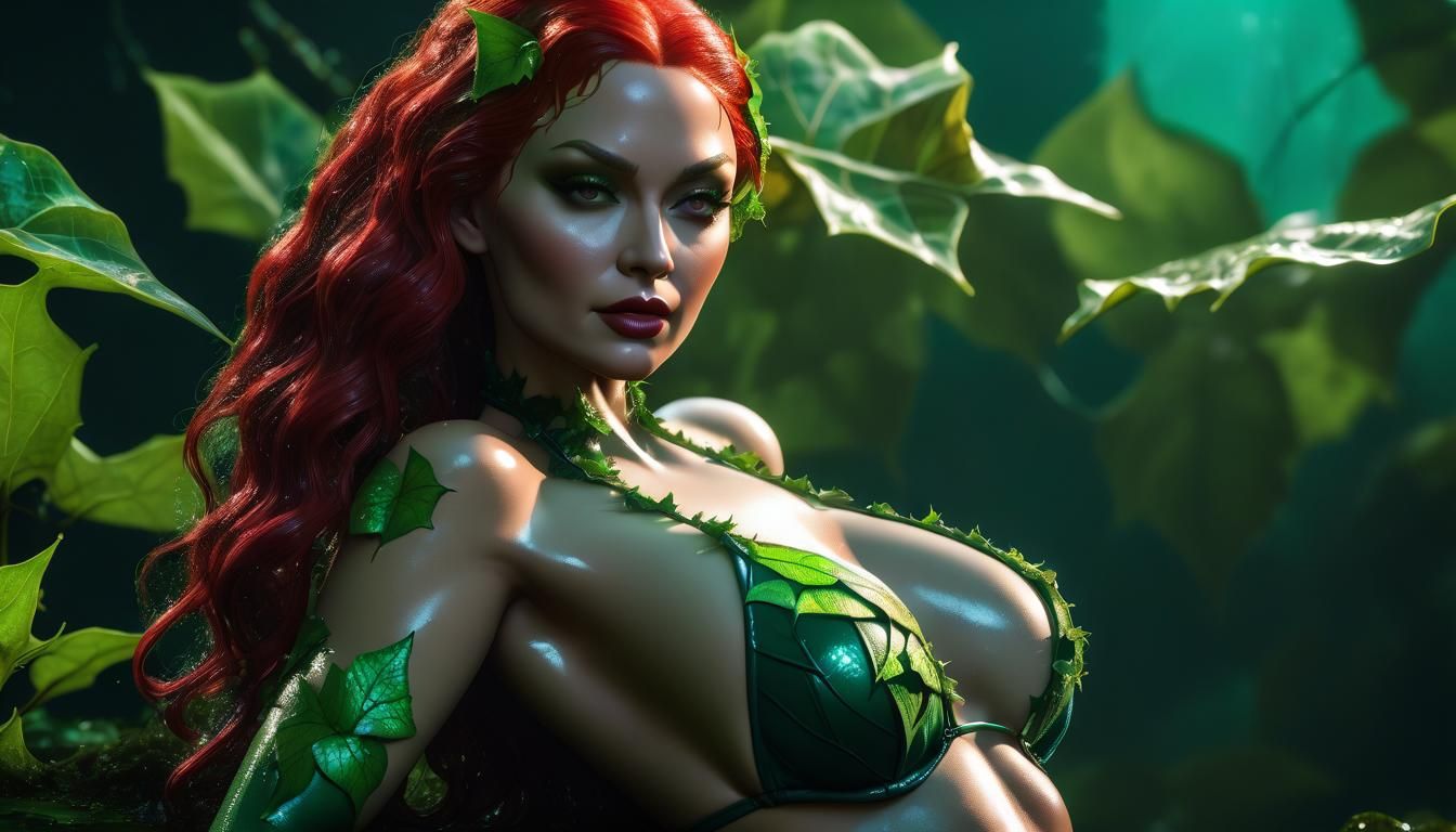modelshoot poison ivy - AI Generated Artwork - NightCafe Creator