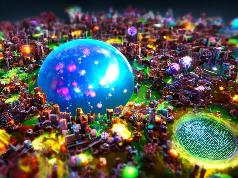 micro scientists splitting the atom