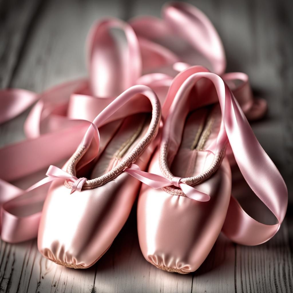 Getting ready for pointe class - AI Generated Artwork - NightCafe Creator