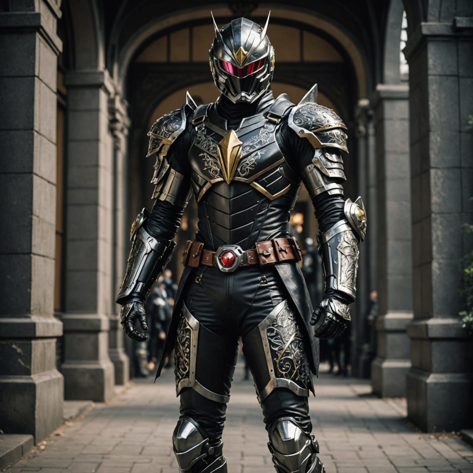 Kamen Rider Adventurer - Cybernetic Kamen Rider in Futuristi...