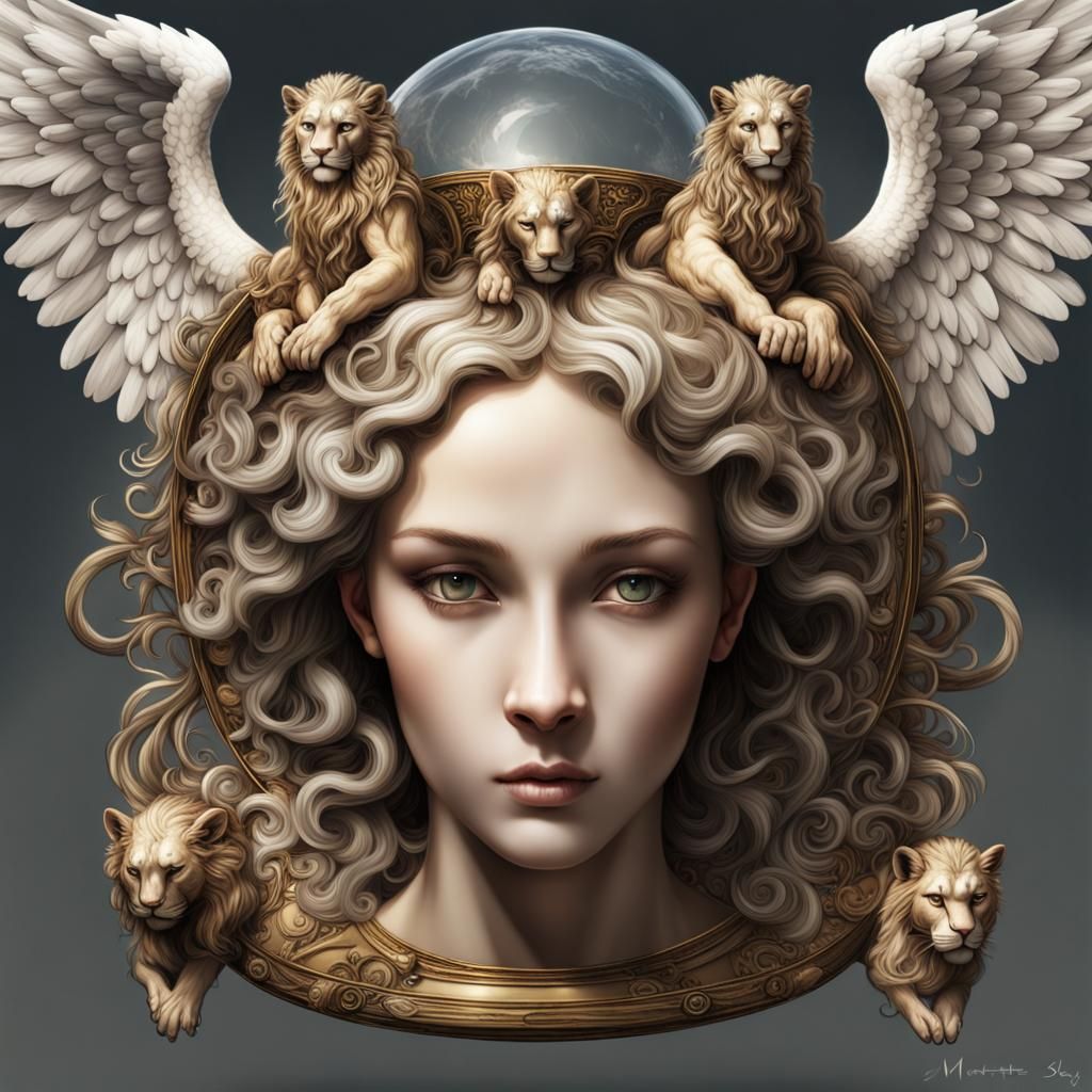 angels had four faces. The first was the face of angel, the second was ...