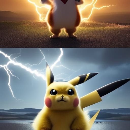 Angry Pika! - AI Generated Artwork - NightCafe Creator