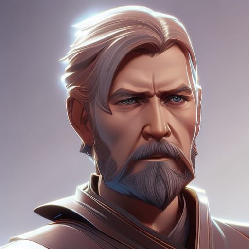 Grand Master Obi wan kenobi - AI Generated Artwork - NightCafe Creator