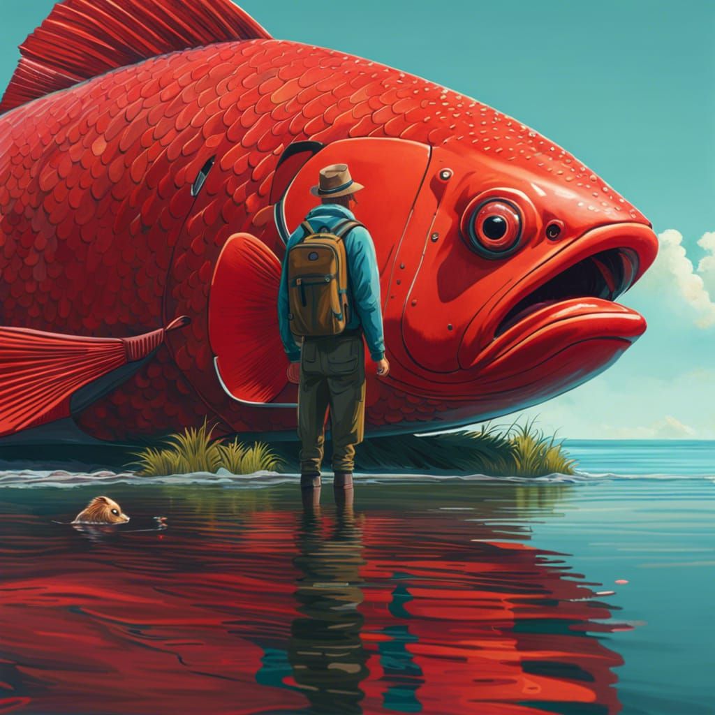 Pez Dorado - AI Generated Artwork - NightCafe Creator