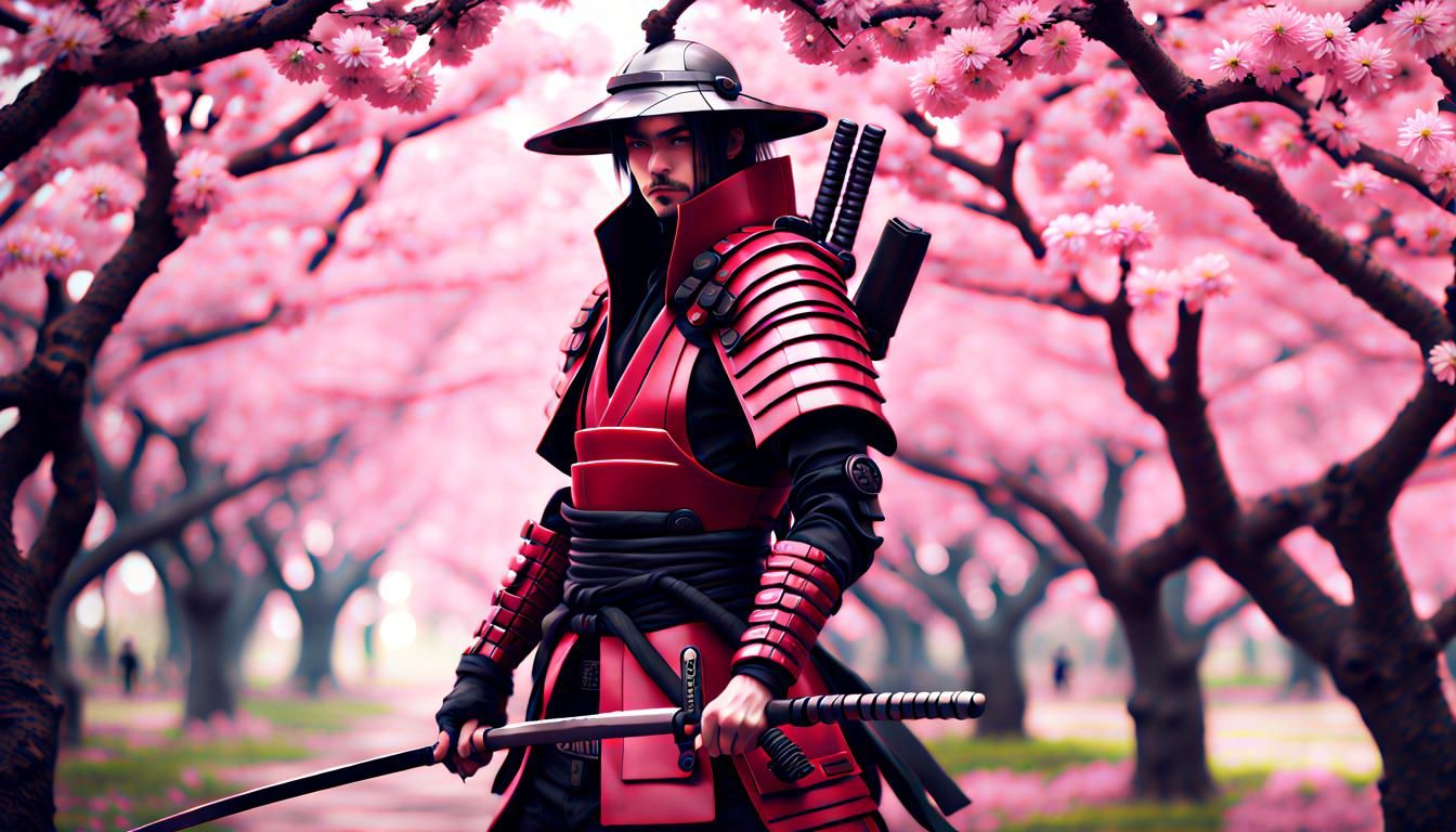 Samurai - AI Generated Artwork - NightCafe Creator