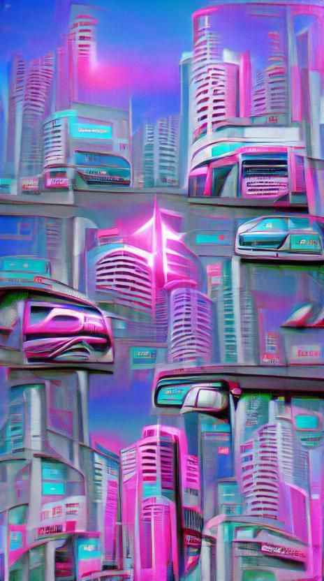 tripping in my car - AI Generated Artwork - NightCafe Creator