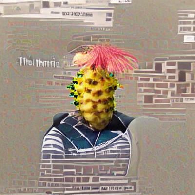 The human pineapple - AI Generated Artwork - NightCafe Creator