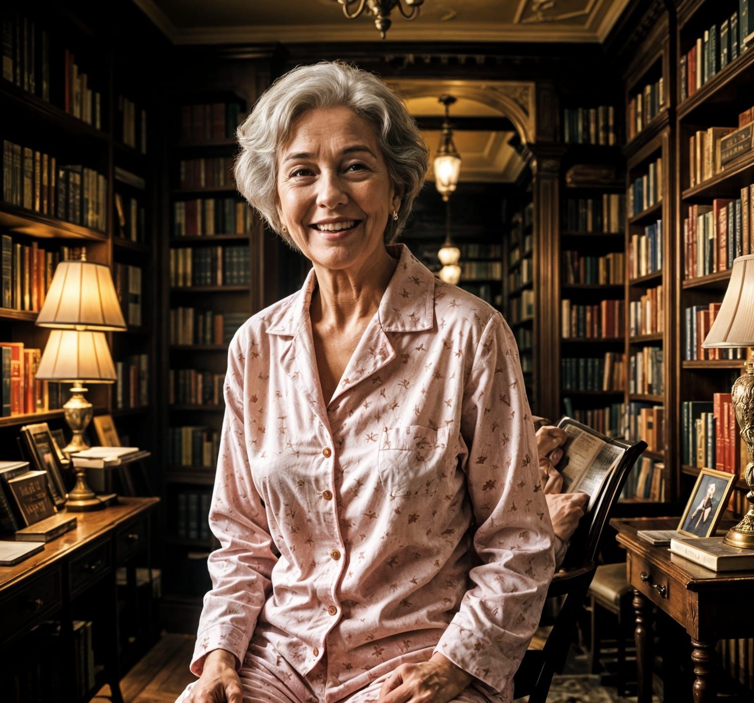 Granny Jam's library - Grandma's Luxurious London Library Sa...