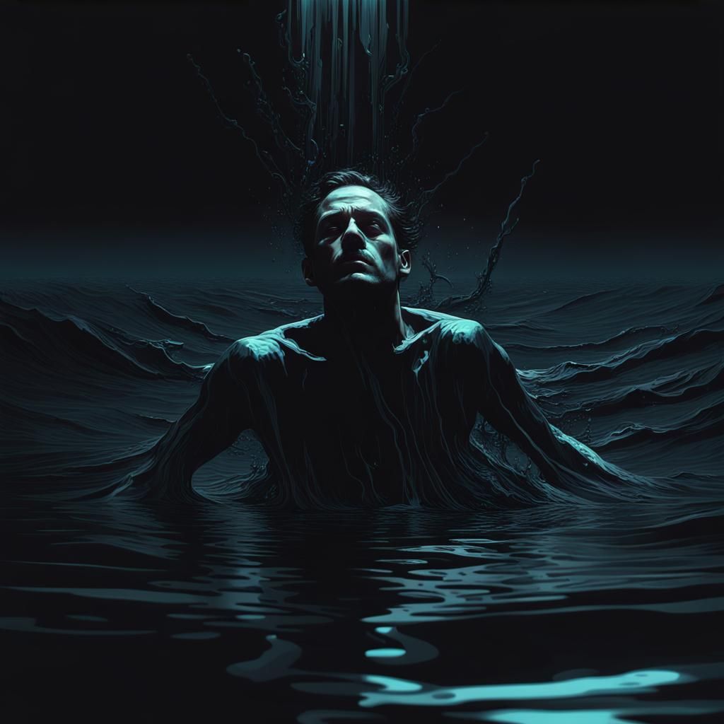 Drowner - AI Generated Artwork - NightCafe Creator