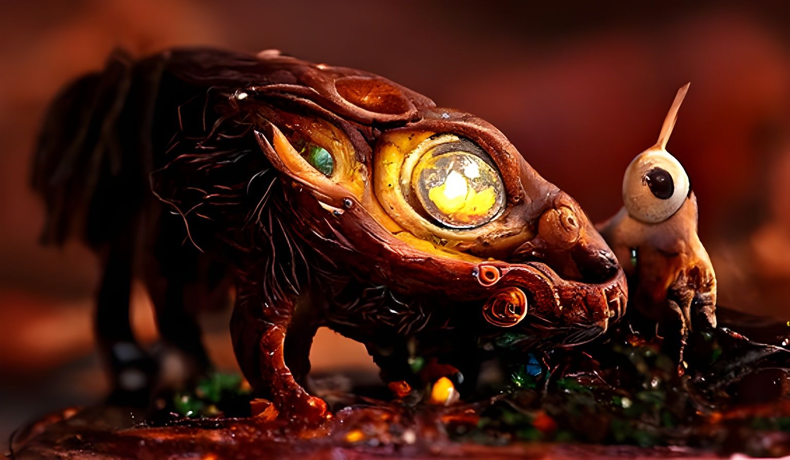 YAMSTER - Curious Cryptids - AI Generated Artwork - NightCafe Creator