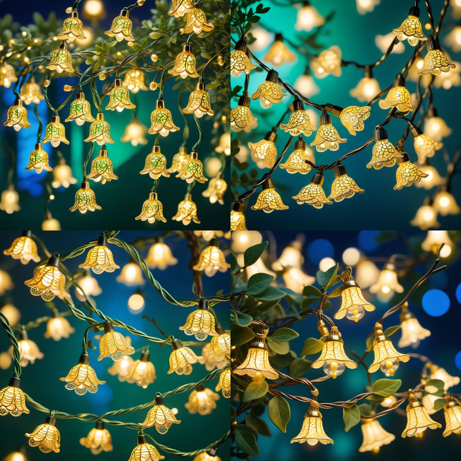 Festive light display - Winter Wonderland Light Installation...