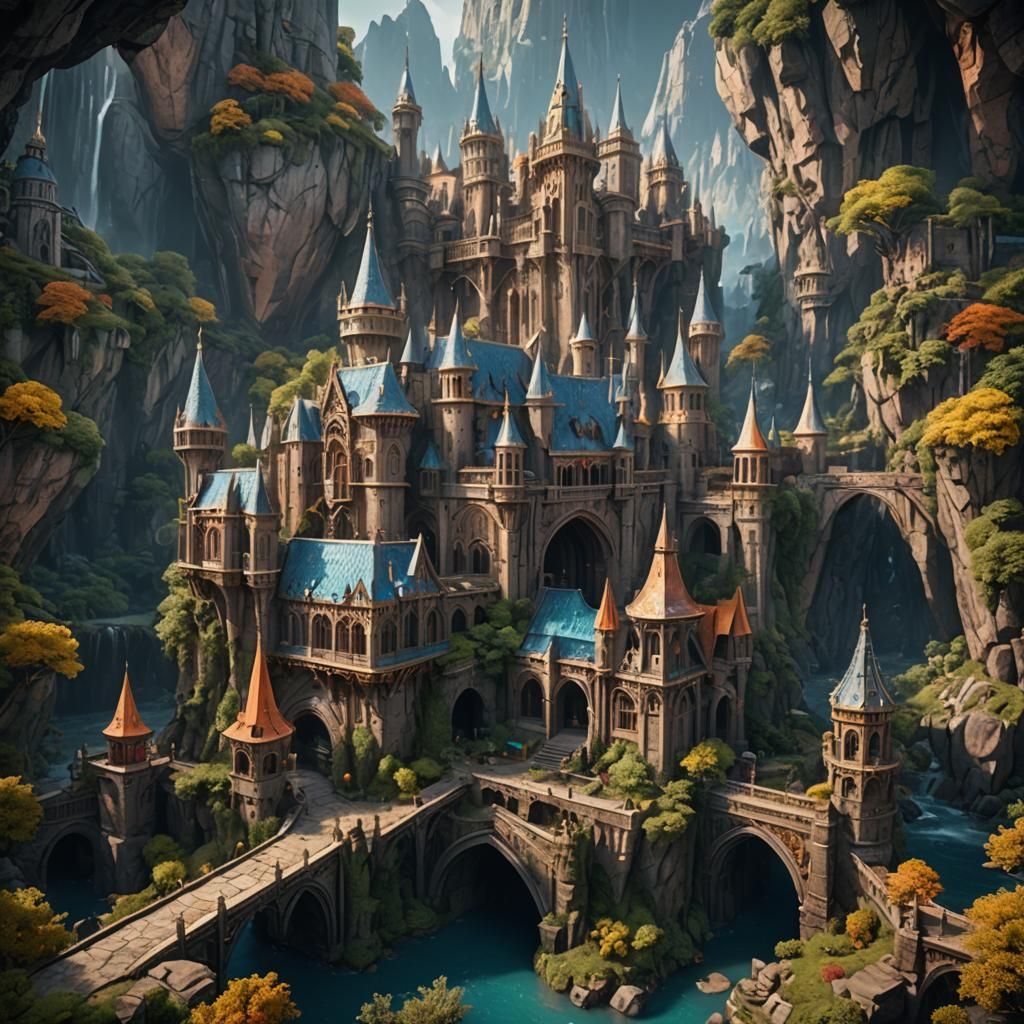 Castle - AI Generated Artwork - NightCafe Creator