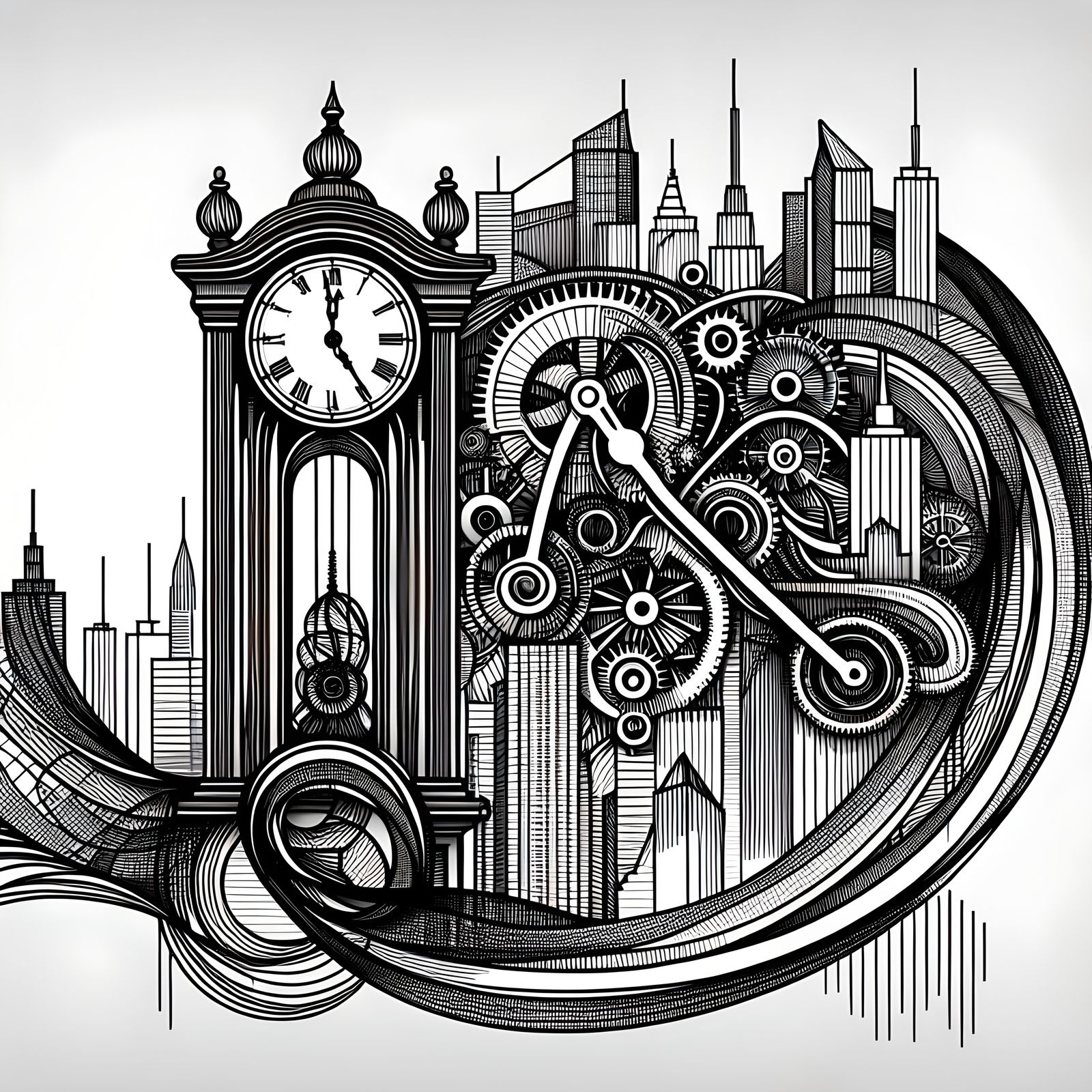 Limitless Time - AI Generated Artwork - NightCafe Creator